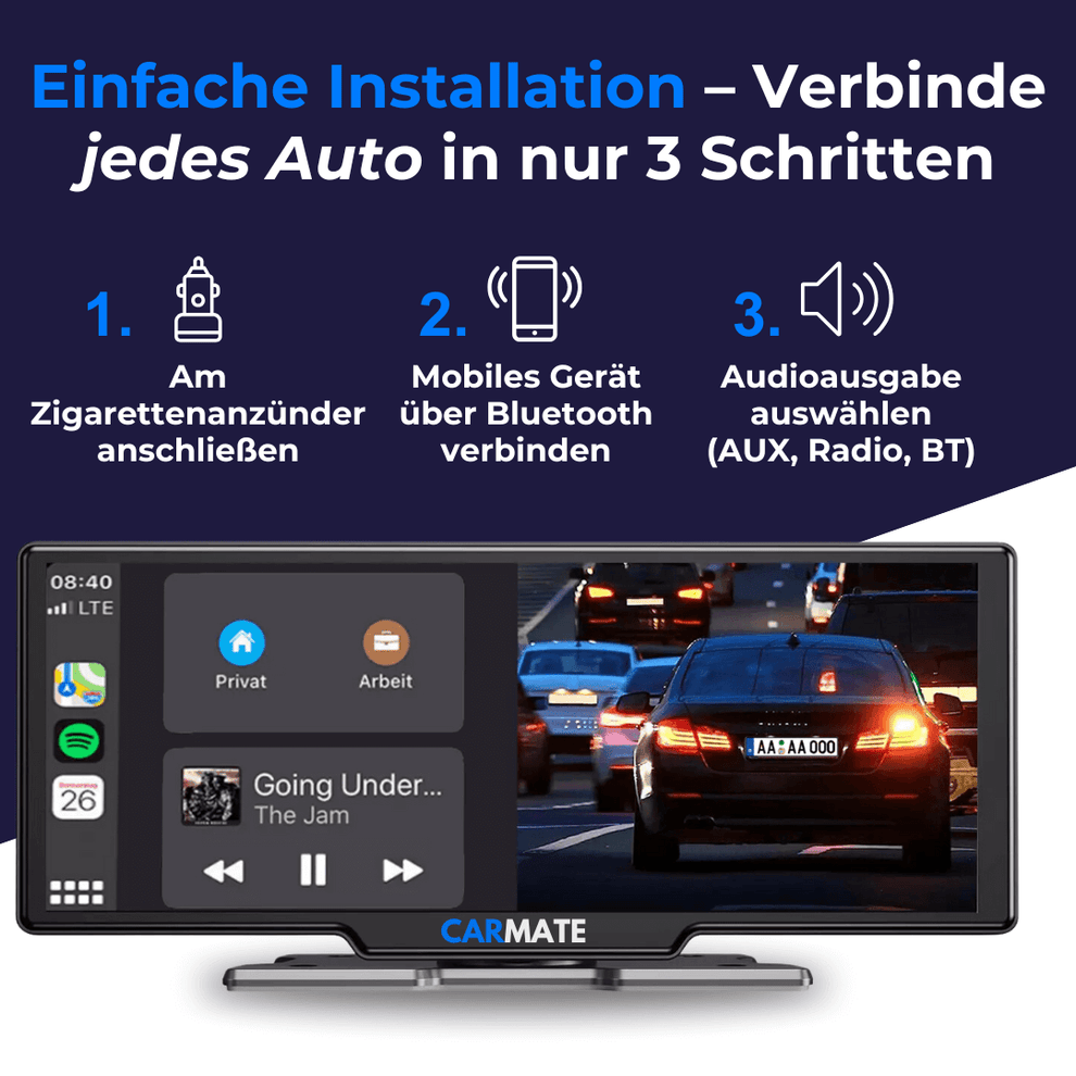 CarMate™ - Mehr als nur ein Display für dein Auto